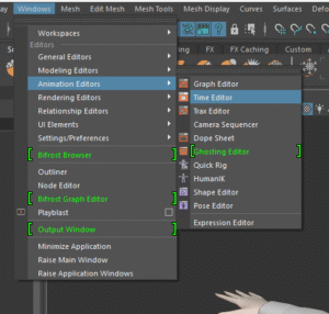 【Maya】HumanIKモーションをクリップ化！TimeEditorで動きを組み合わせてみよう！